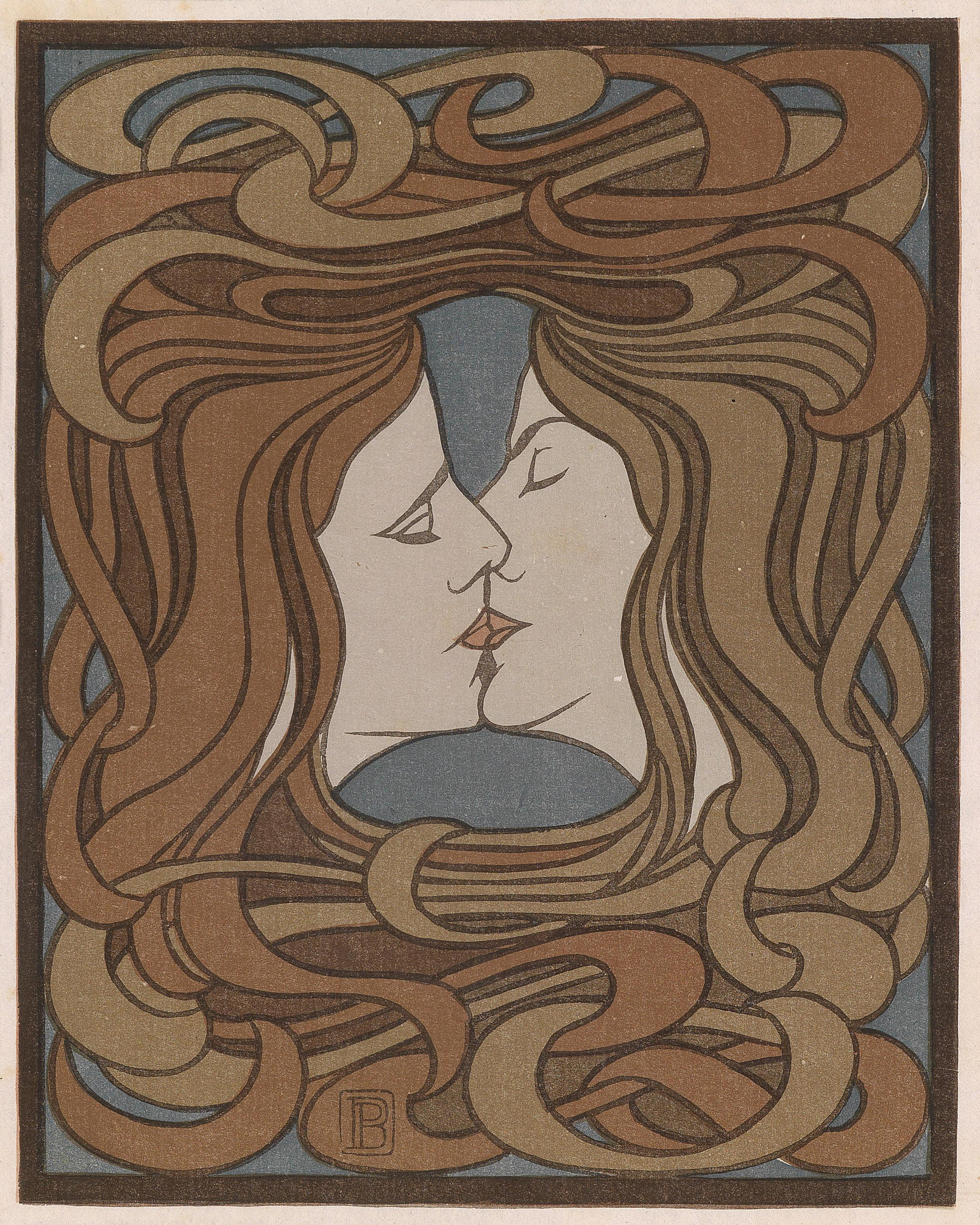 Peter Behrens — Youth, Hamburg