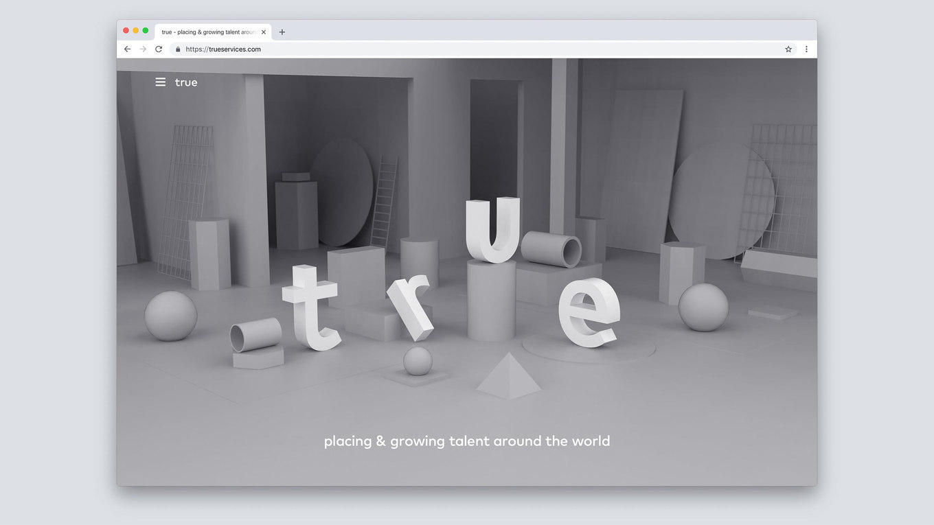 True — 3D