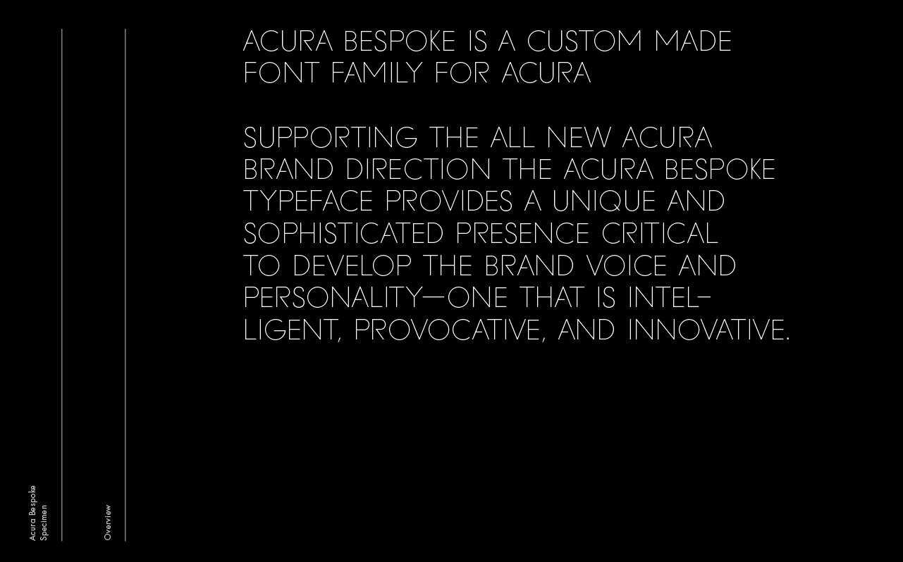Acura Brand Design
