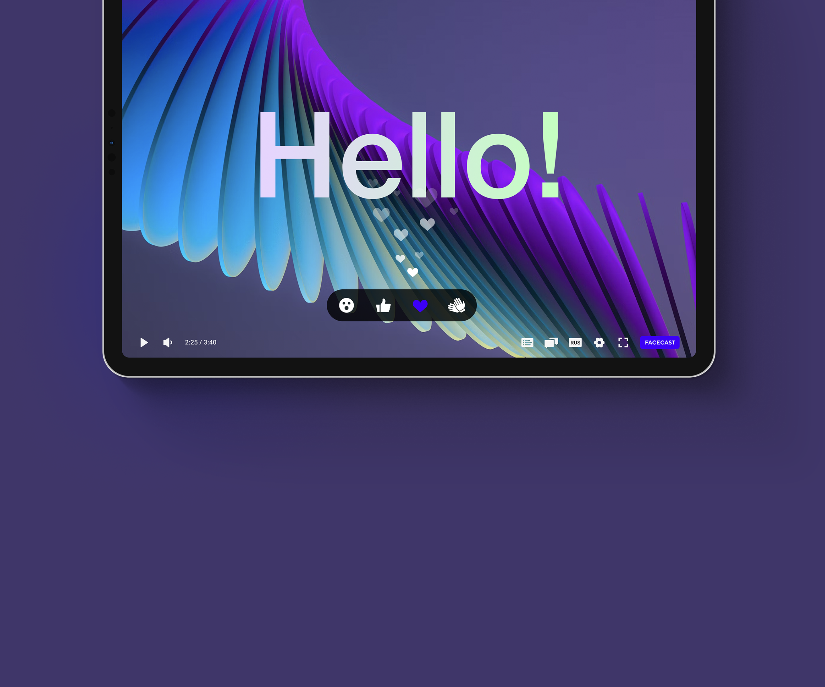 Facecast Live Broadcasts