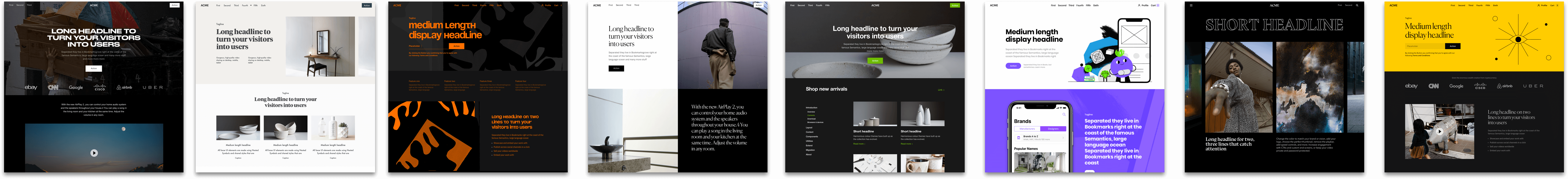 Platforma Wireframe Kit – Ultimate Collection of Website Wireframes