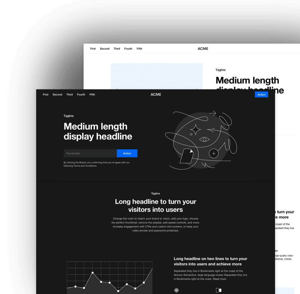 Platforma Wireframe Kit – Ultimate Collection of Website Wireframes