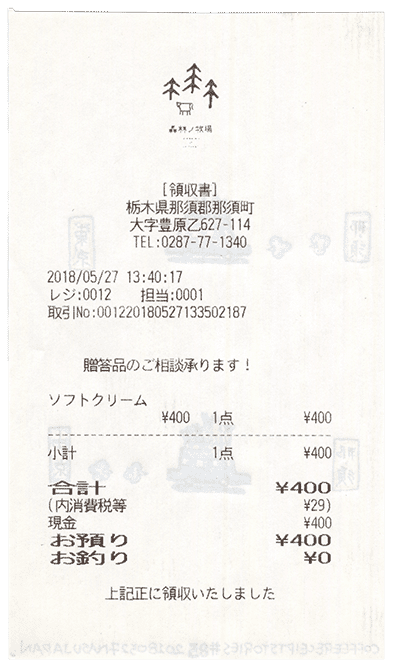 Coffee Receipt Stories — Infographic