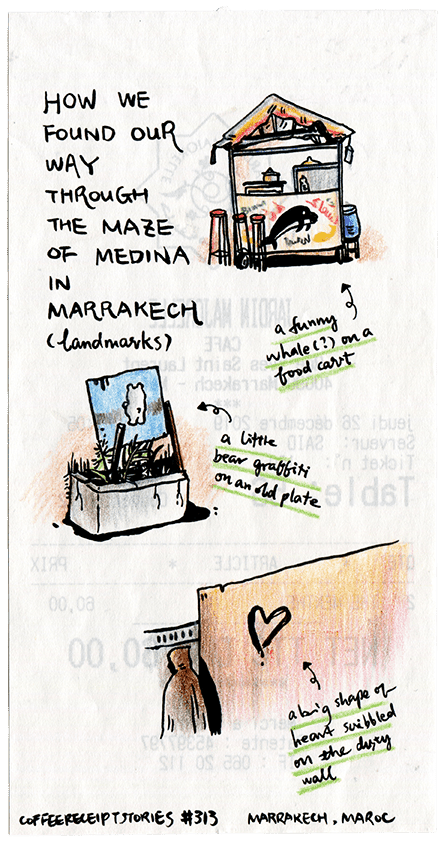 Coffee Receipt Stories — Morocco