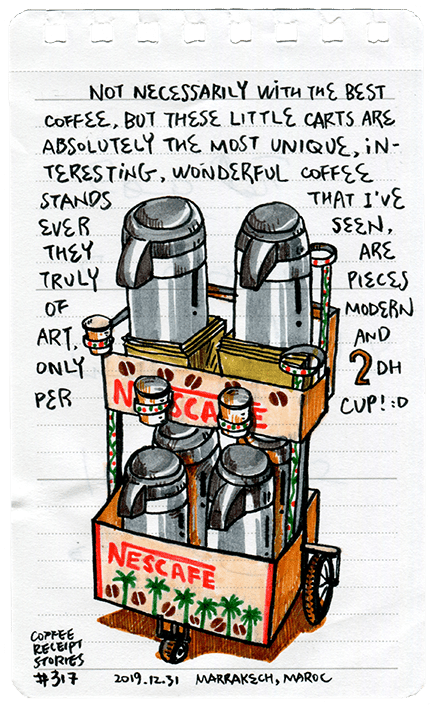 Coffee Receipt Stories — Morocco