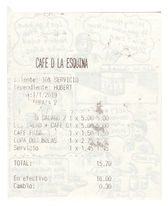 Coffee Receipt Stories — Travel_page1