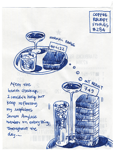 Coffee Receipt Stories — Infographic