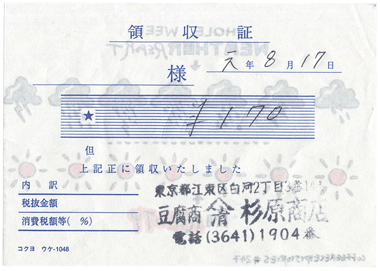 Coffee Receipt Stories — Infographic