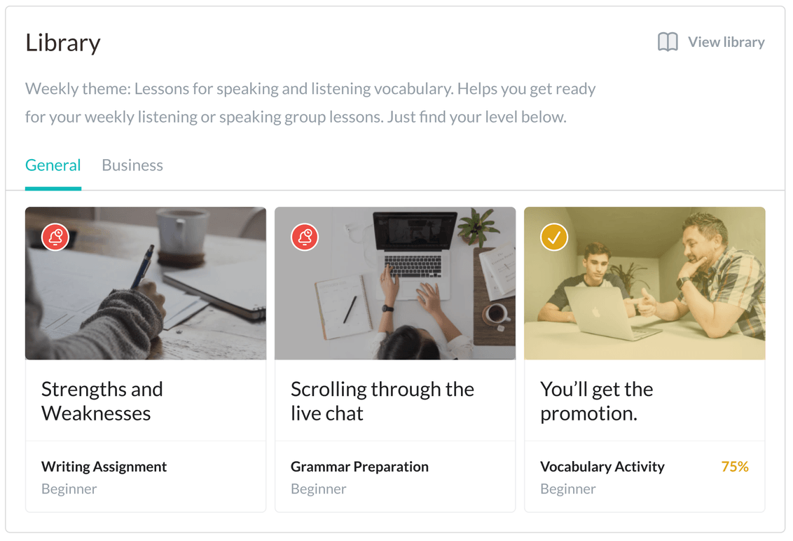 LangO | Online English training