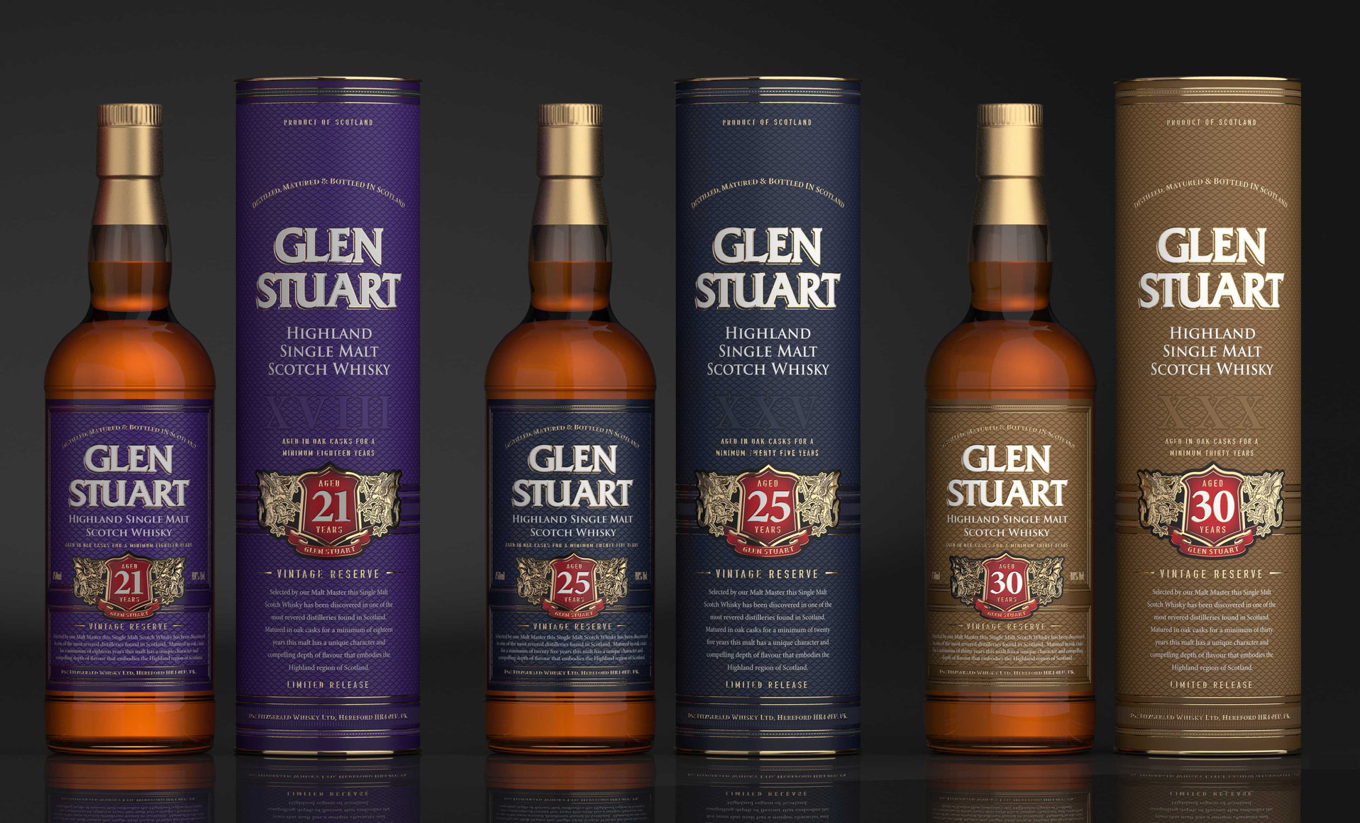 Glen Stuart Whisky Range