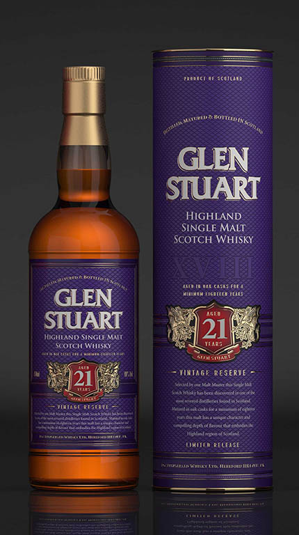 Glen Stuart 21 year old whisky
