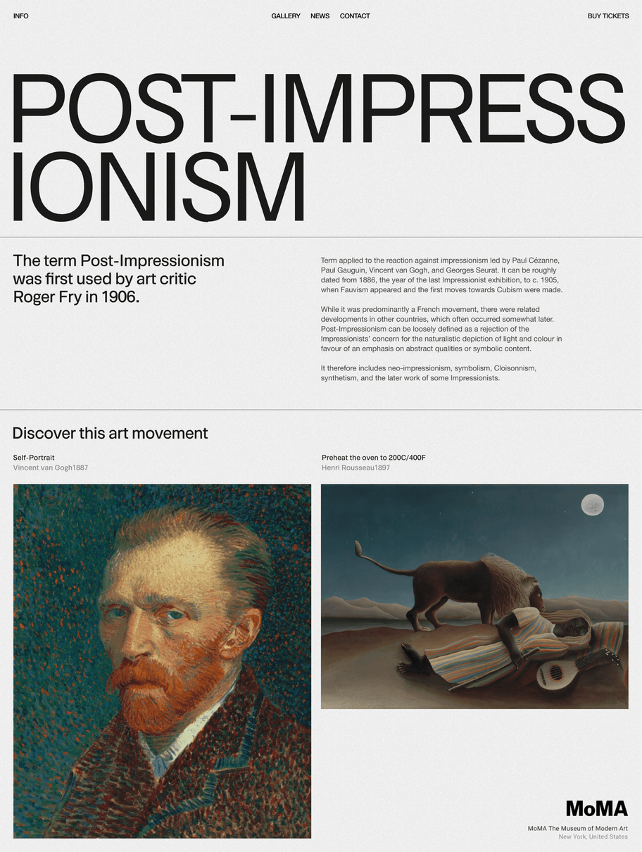 Typography Principles — Contrast