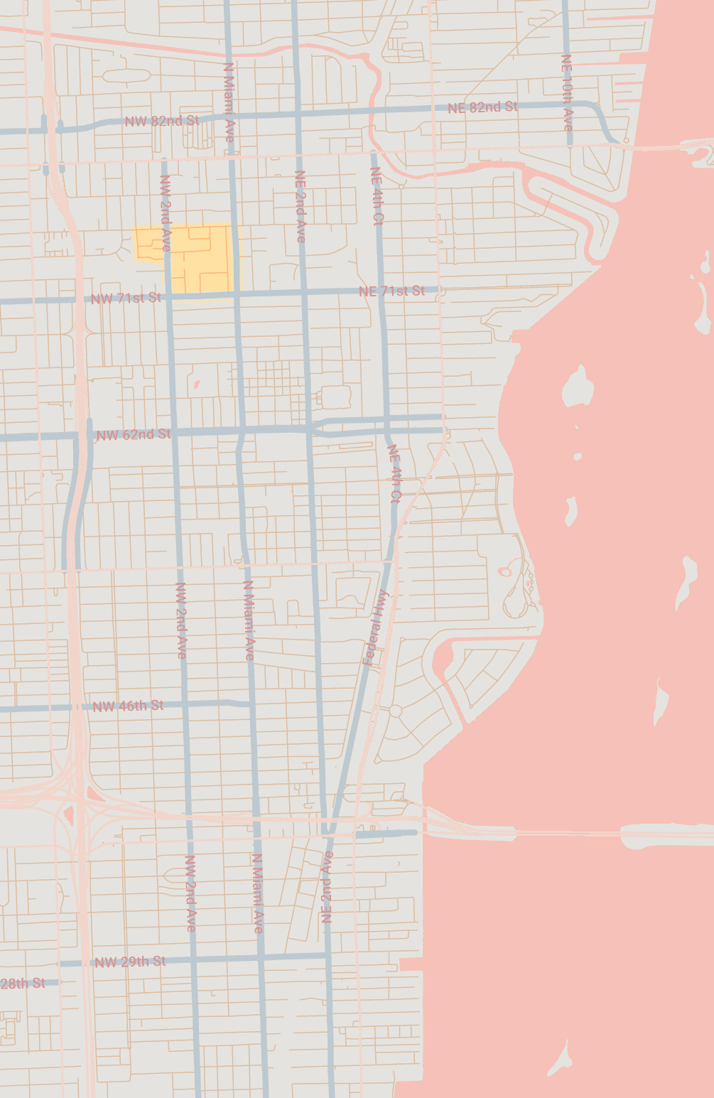 Little River // Miami, Map