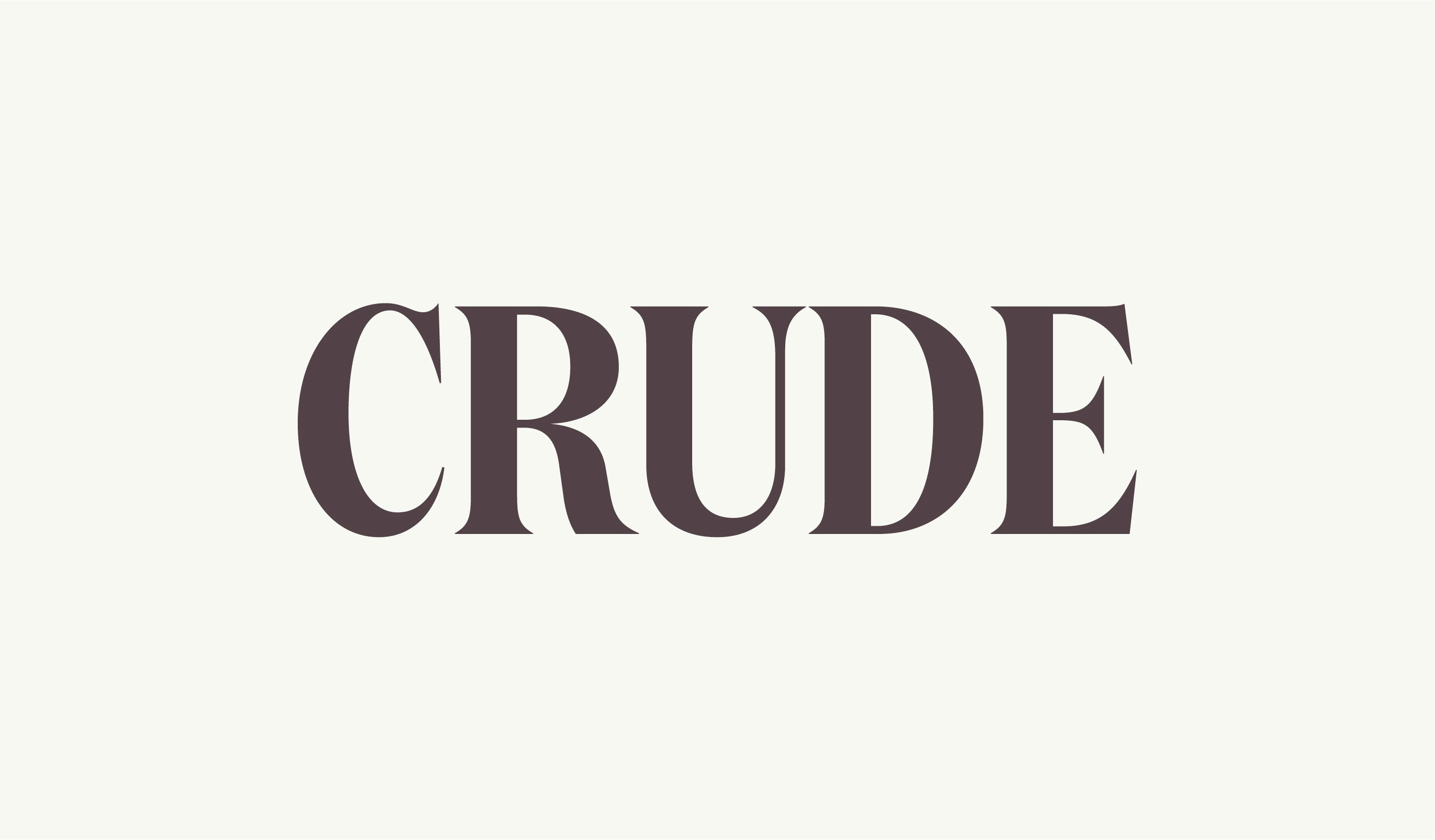 DESIGNSAKE Studio | Branding, Packaging & Design Agency in San Francisco — CRUDE
