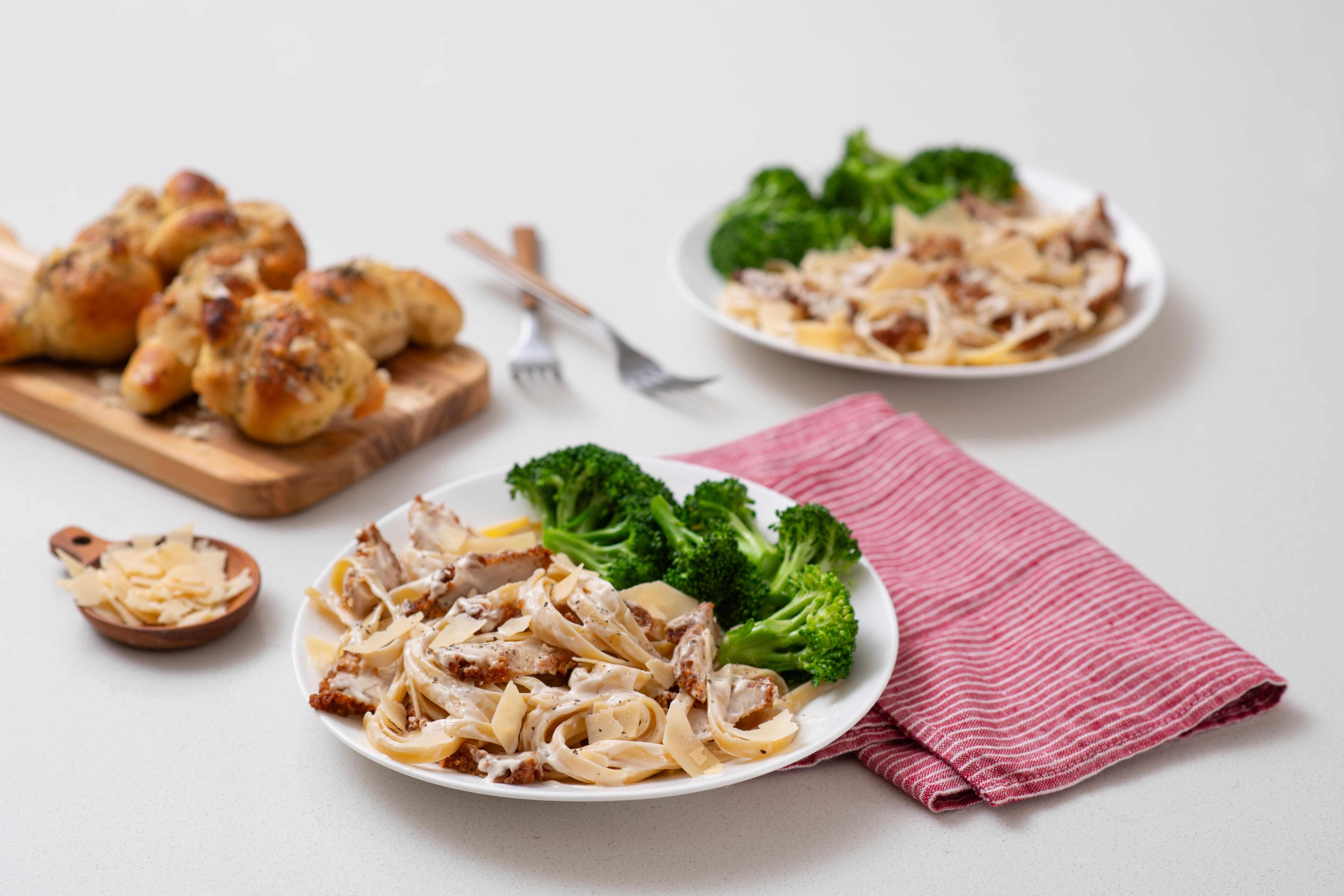 Extra Helpings Cookbook — Chicken Alfredo