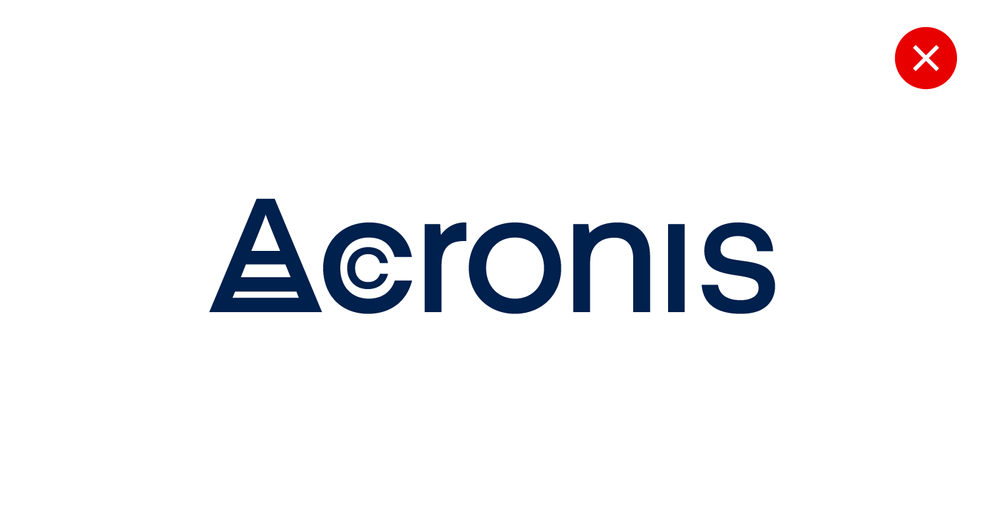 Acronis brand style guide