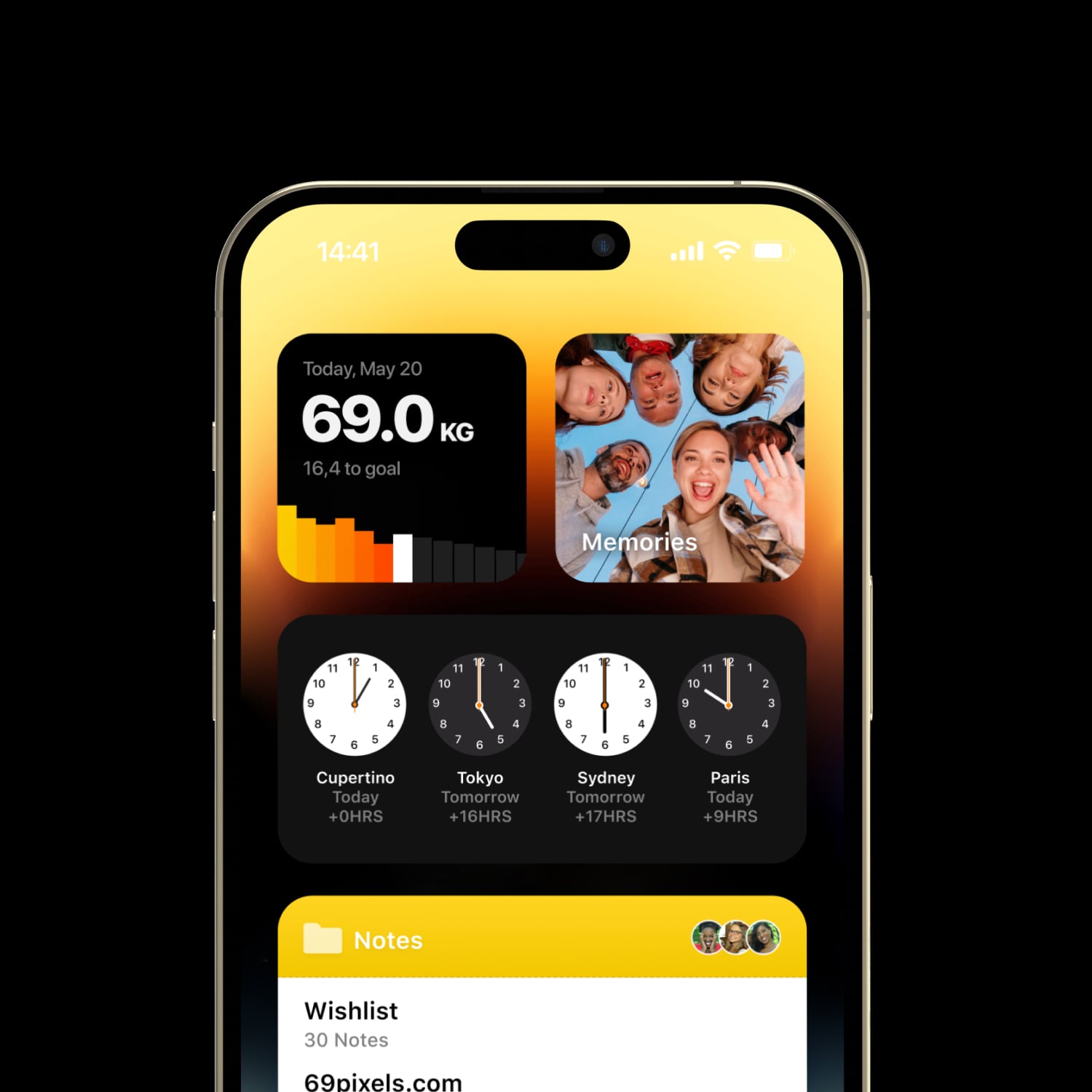 My Tracker — 69pixels.