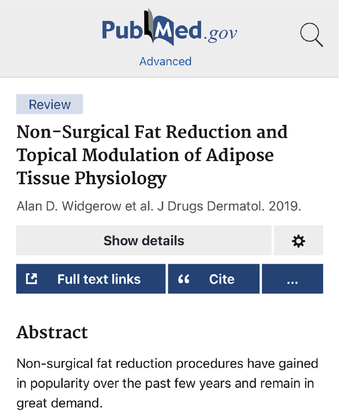 Is It Possible For Topicals To Modulate Dermal Adipose Tissue