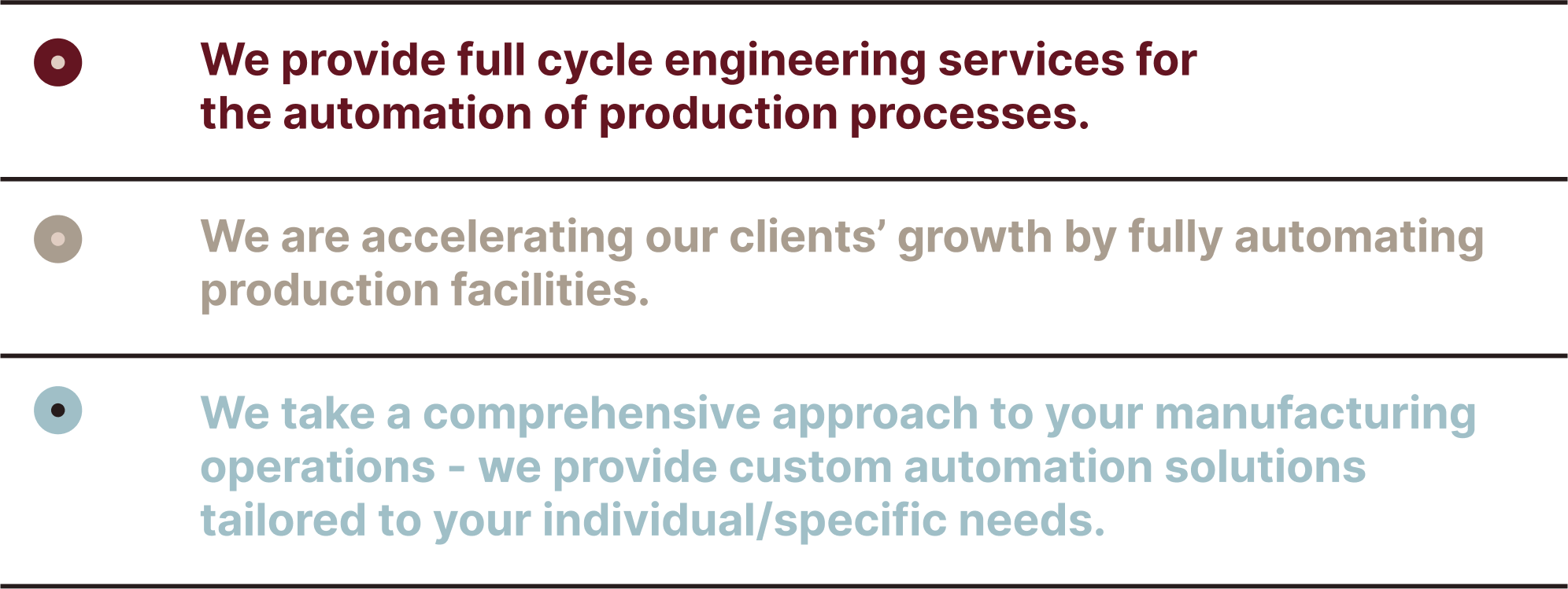 Manufacturing Automation & Robotization | Metal Processing | Stamped ...