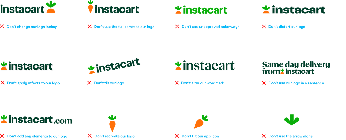 Instacart Brand Guide — Instacart Logo