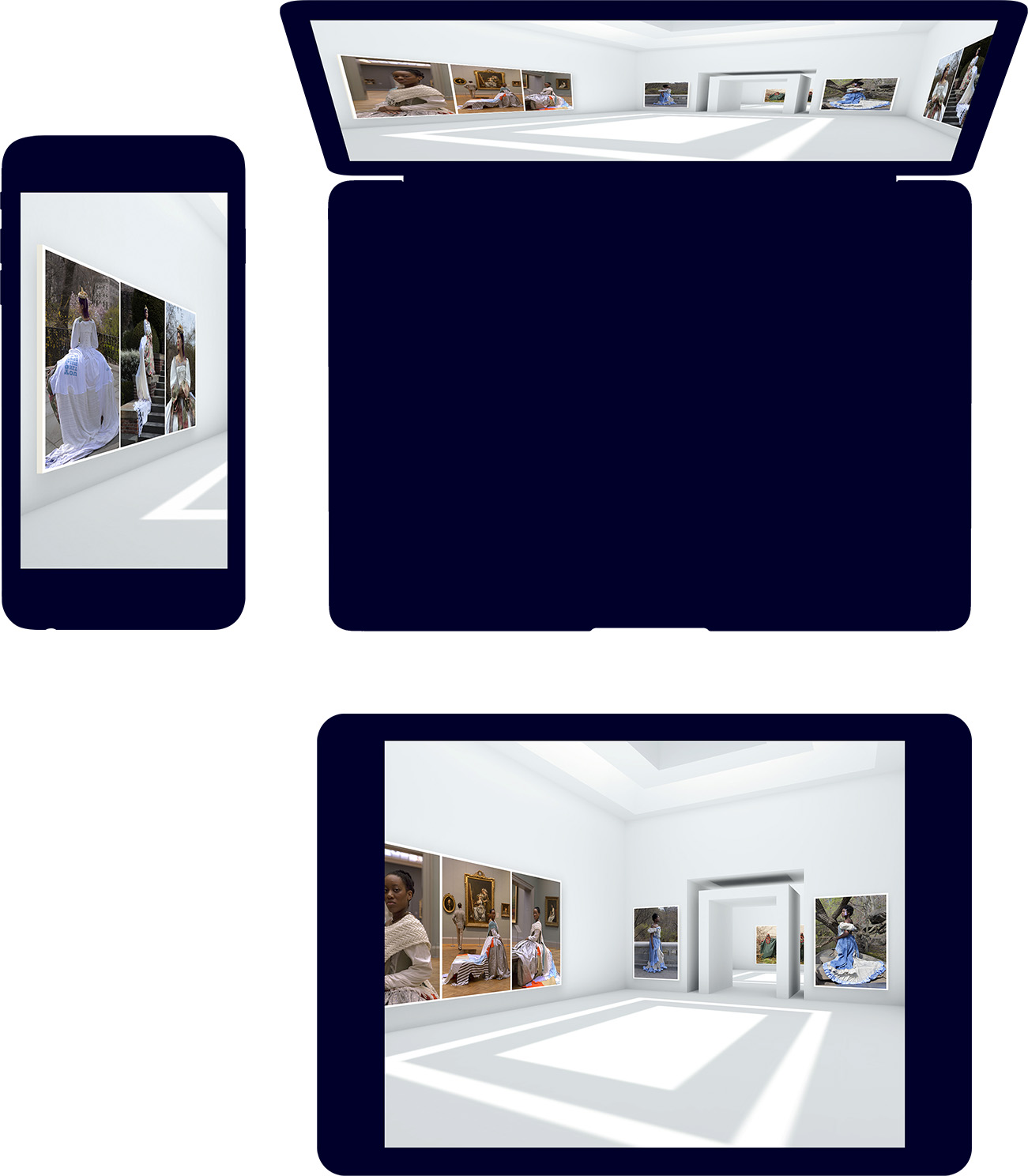 Online Art Exhibitions without the limits of reality.