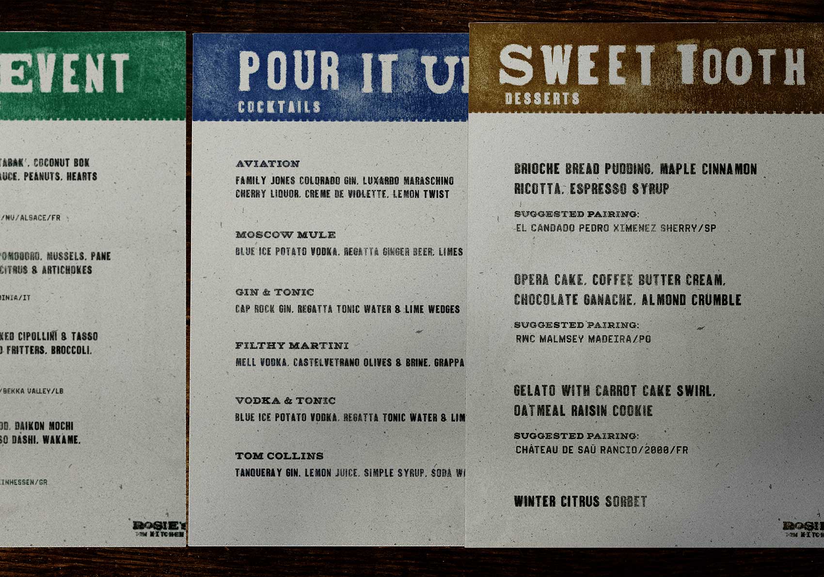 Identity — NEVER GO HUNGRY