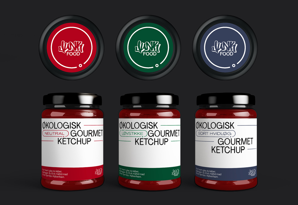 Junk food packaging design