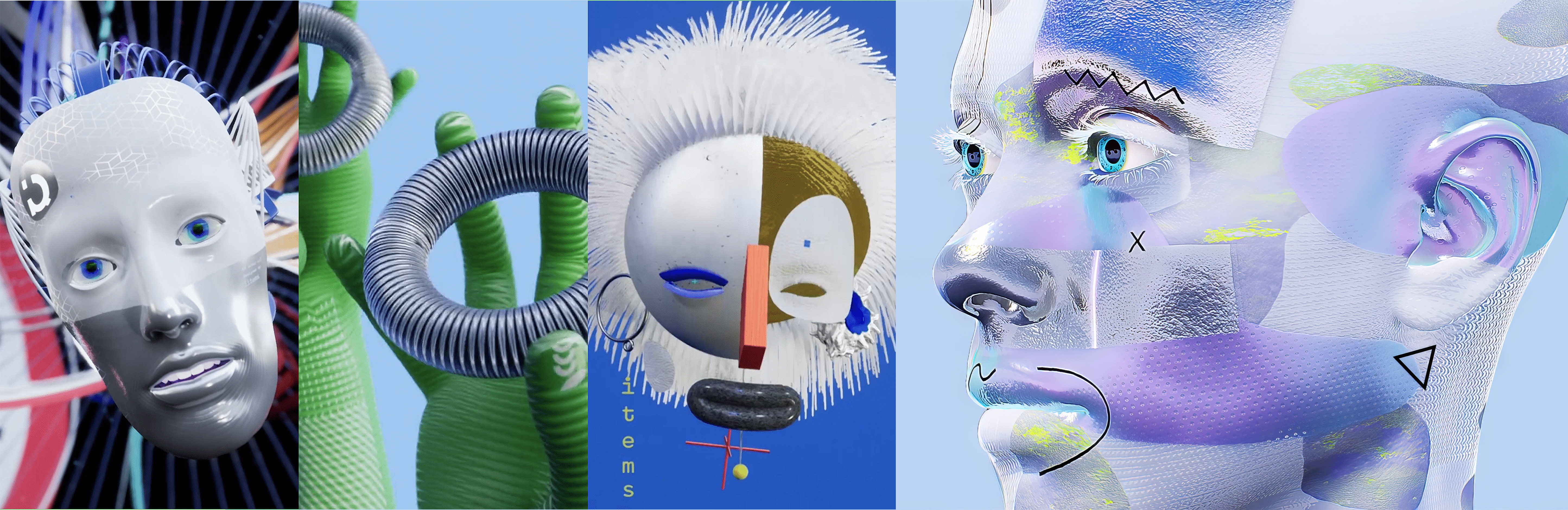 interactive items — avatars