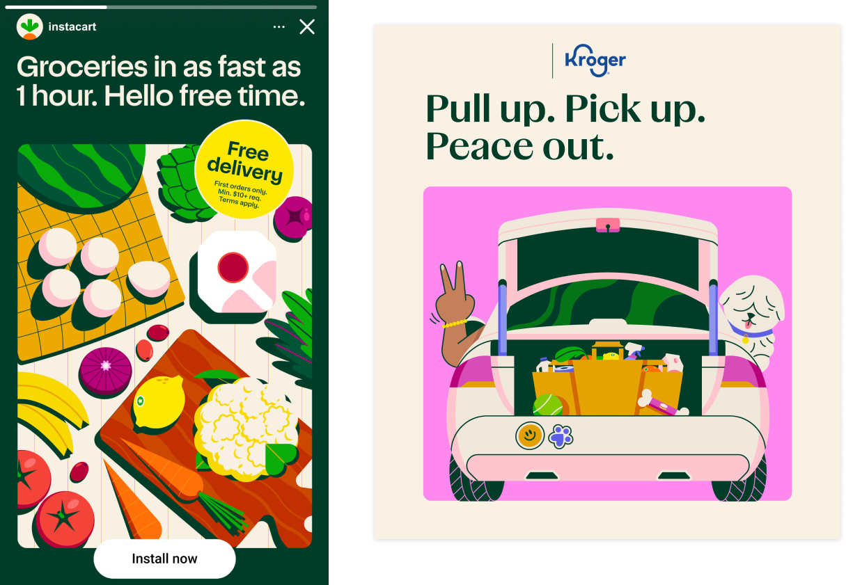 Instacart Brand Guide — Instacart Illustration