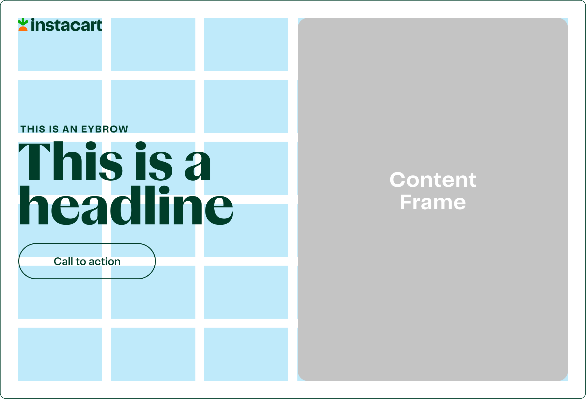 Instacart Brand Guide — Instacart Layout