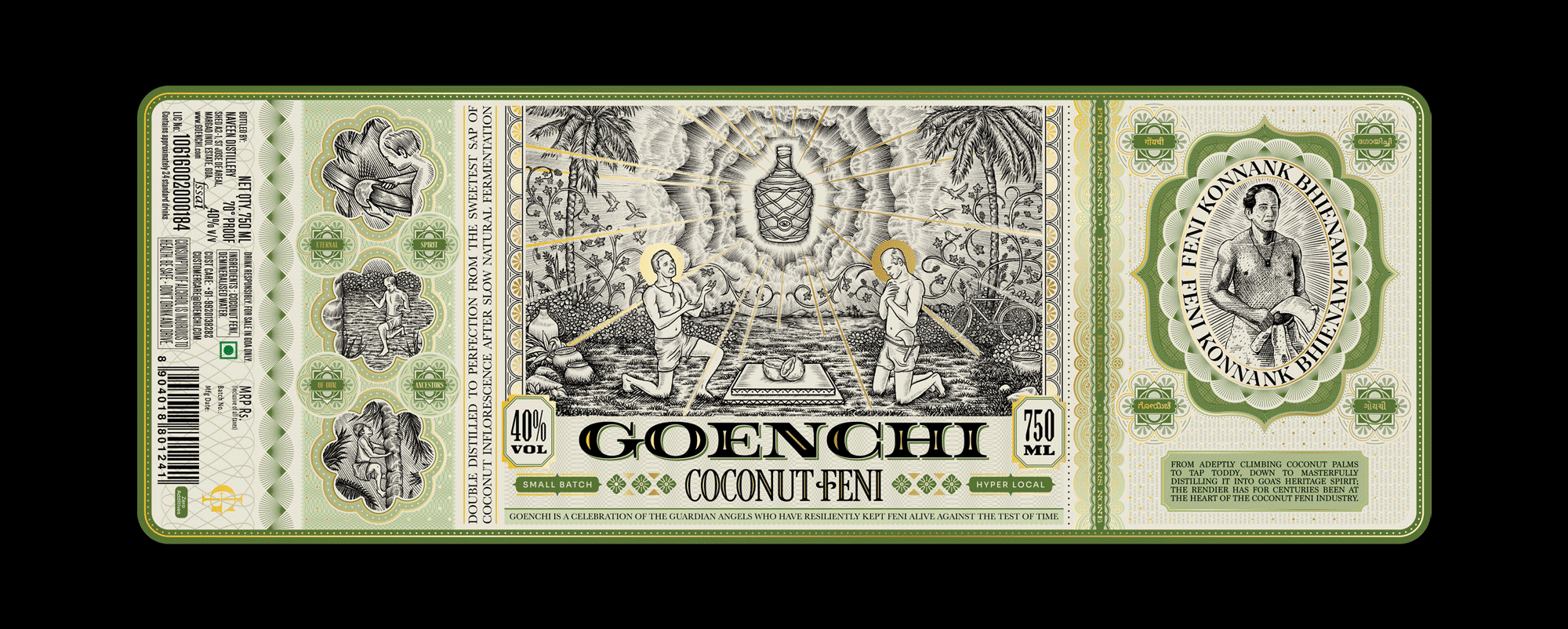 Goenchi Feni — Coconut Feni