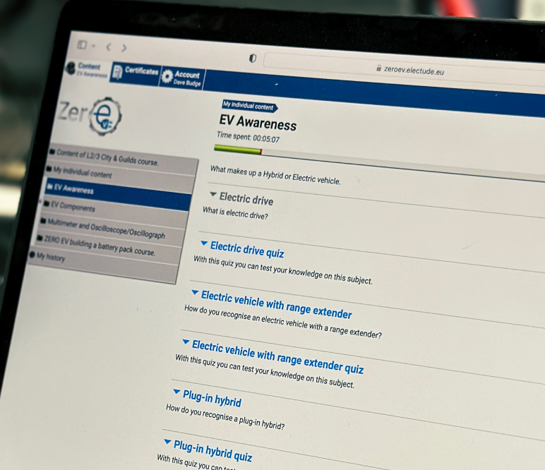 Certified Hybrid & Electric Vehicle Training