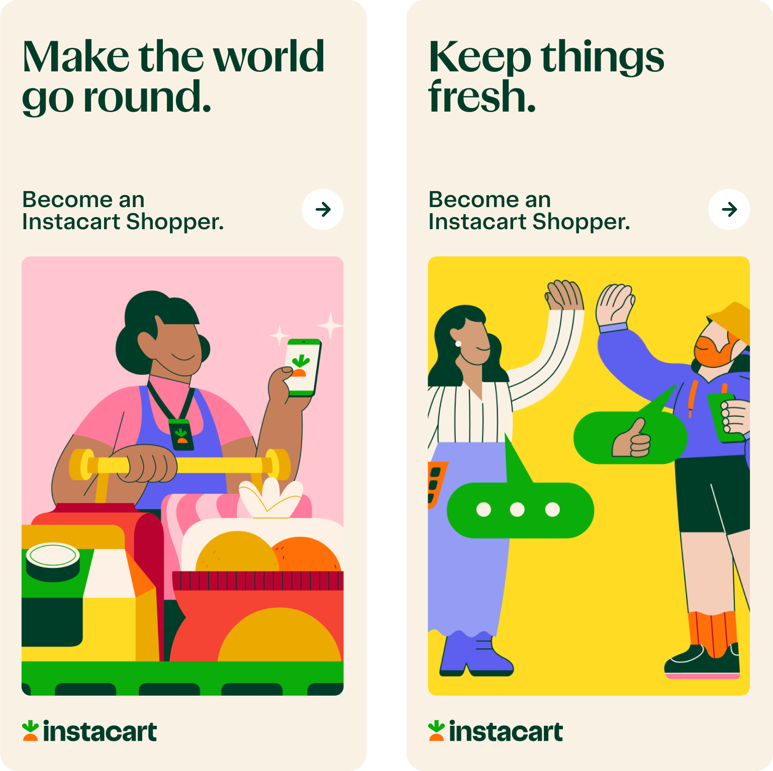 Instacart Brand Guide — Instacart Colors