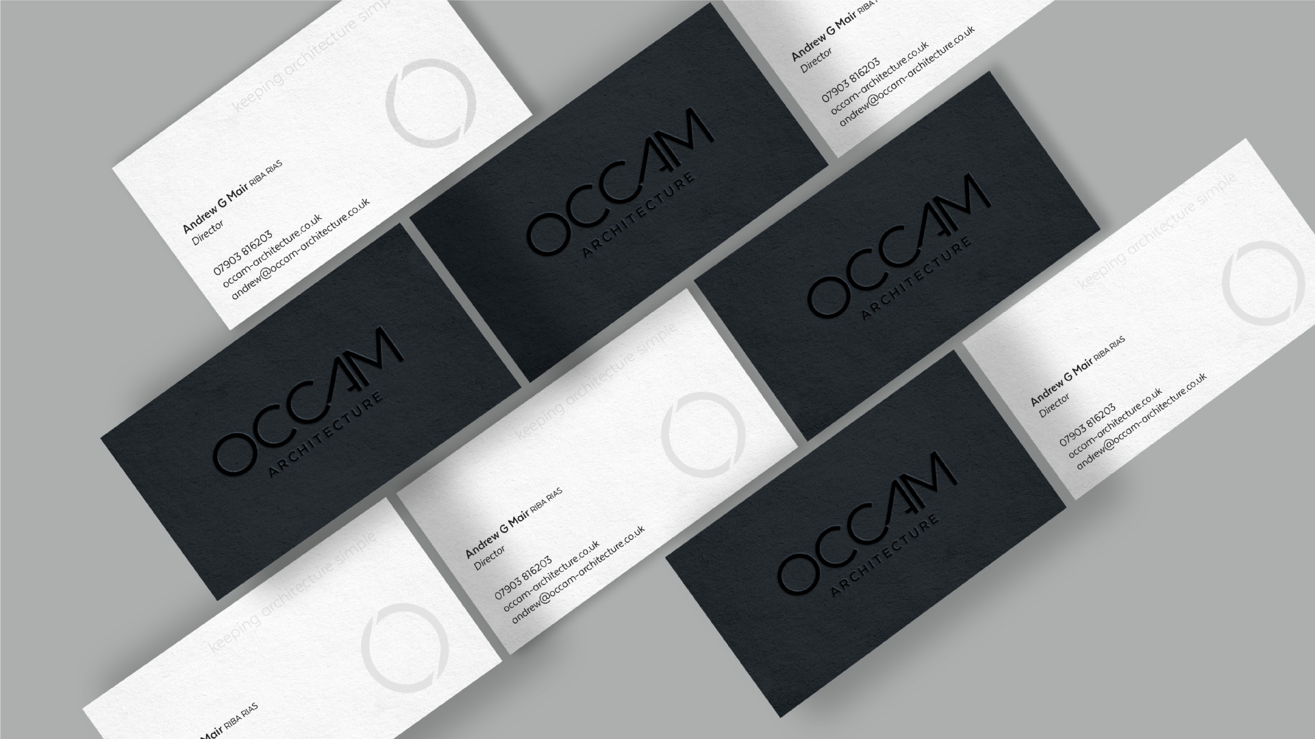 OCCAM Architecture: Brand Identity Design