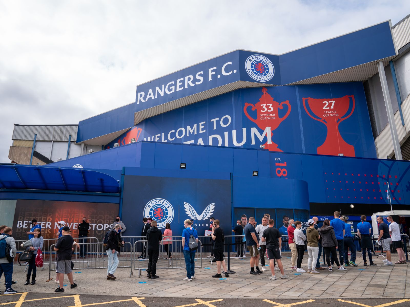 Rangers FC: Ibrox Stadium Exterior & Interior
