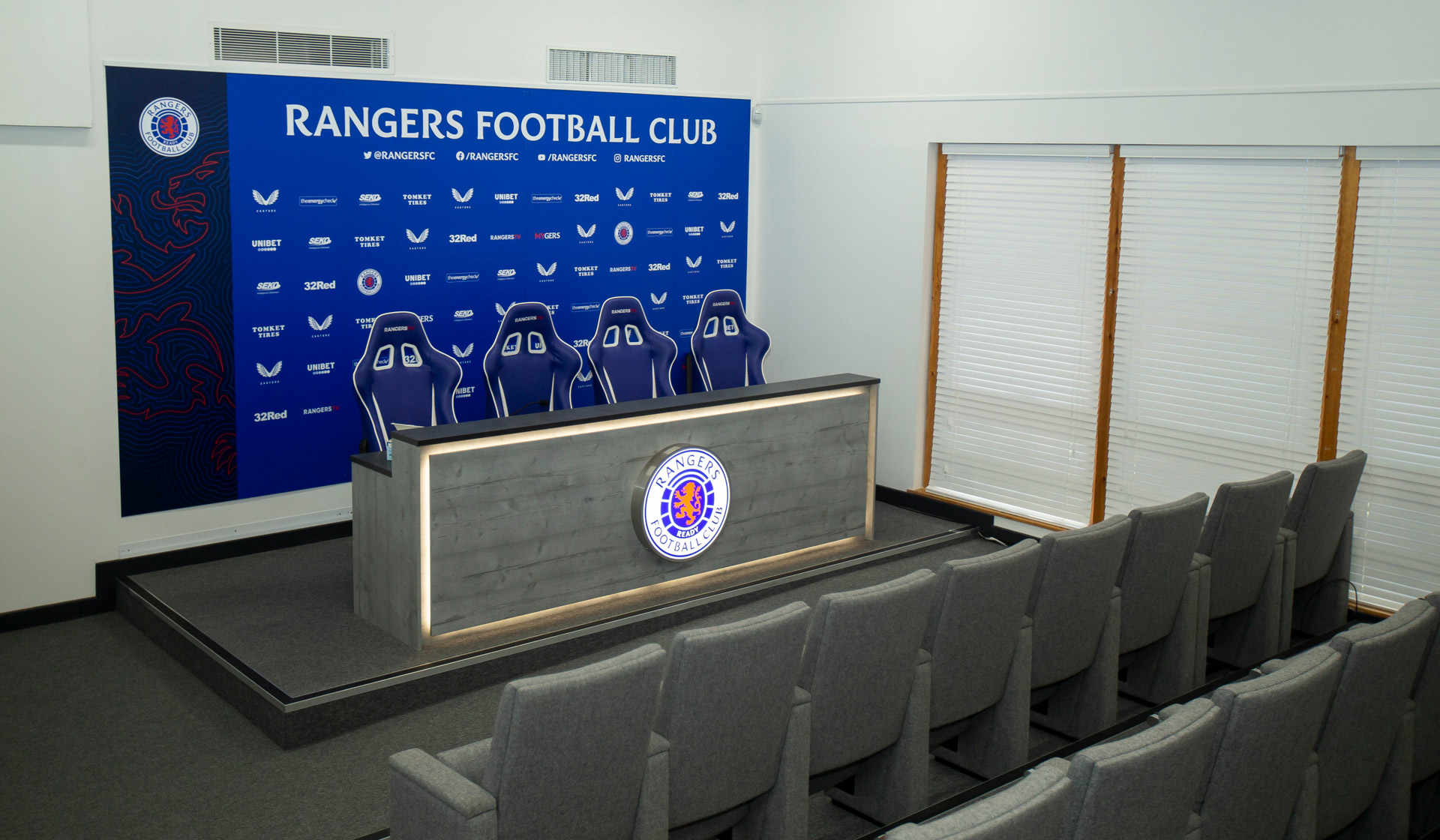 Rangers FC: Training Centre Interior Graphics
