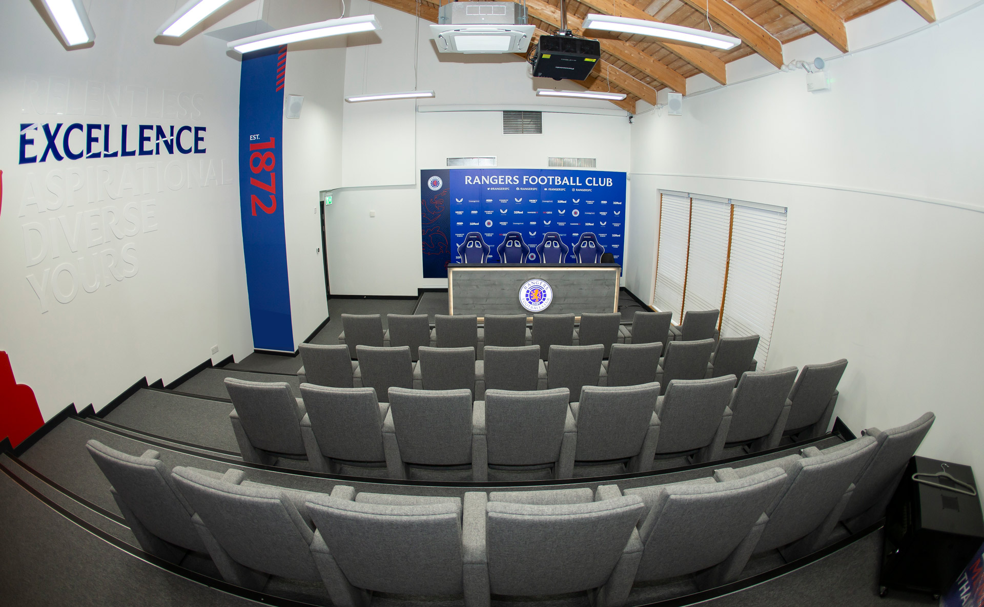 Rangers FC: Training Centre Interior Graphics